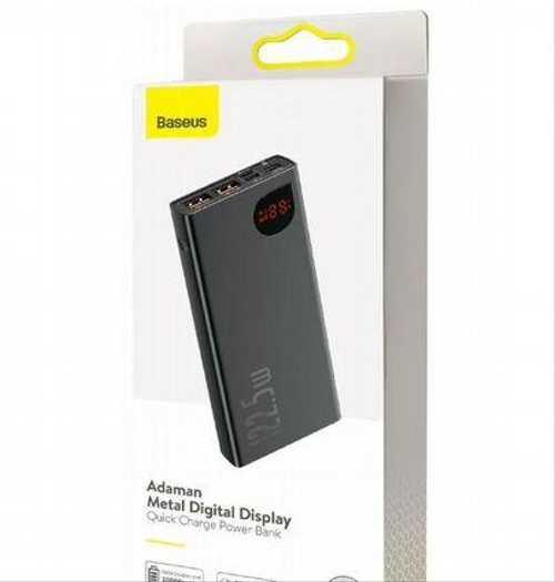 Baseus Adaman Metal Quick Charge, 10000mAh