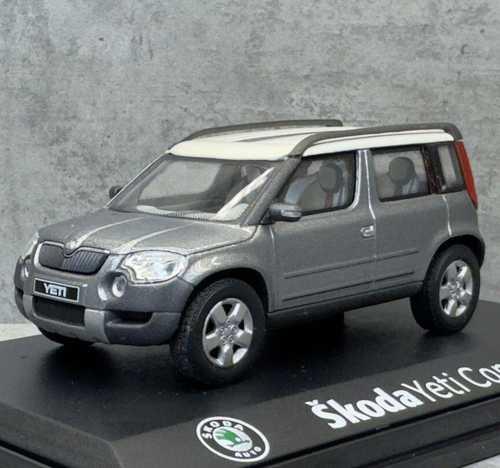 Модель автомобиля Skoda Yeti Concept Car 2005 1:43