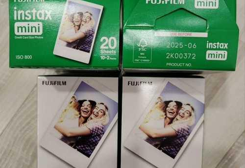 Новые Картриджи Fujifilm Instax Mini 10шт фото