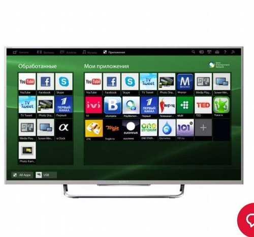 Телевизор SMART tv sony bravia 32 диагональ