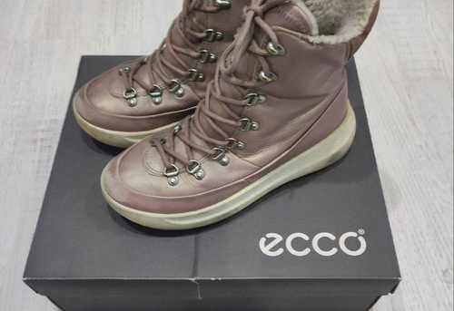 Ботинки зимние для девочки ecco Gore Tex 34 размер