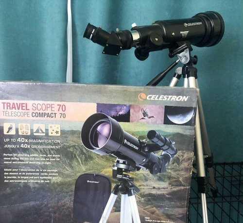 Телескоп Celestron Travel Scope 70