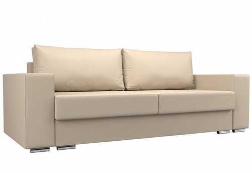 Прямой диван Исланд, Экокожа, Модель 110084