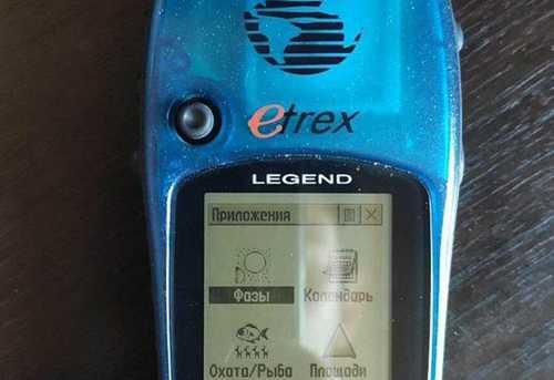Навигатор garmin eTrex Legend GPS