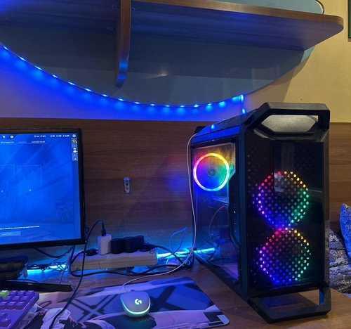 Игровой пк із 7100/ GTX 1050T/16GB