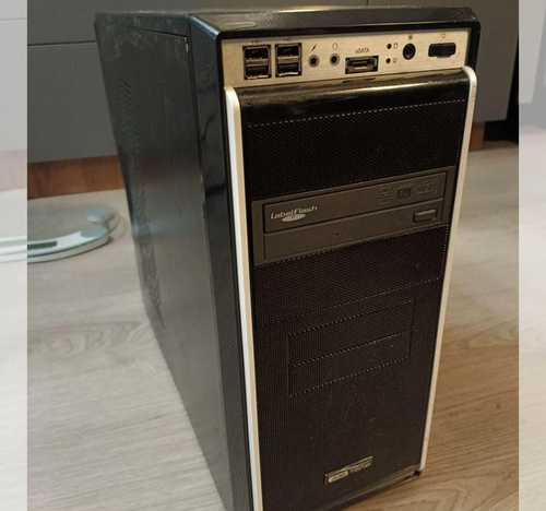 Системный блок q6600/8gb/ssd60gb/r7 250/hdd300gb