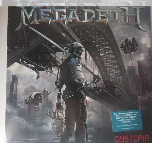 Виниловая пластинка Megadeth "Dystopia"