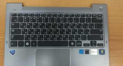 Клавиатура для ноутбука samsung np530u3c на топкей