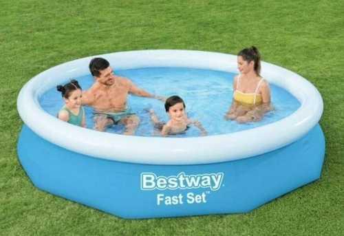 Надувной бассейн Bestway Fast Set Pool (305 х 66)
