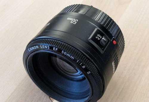 Объектив Canon EF 50/1.8 II