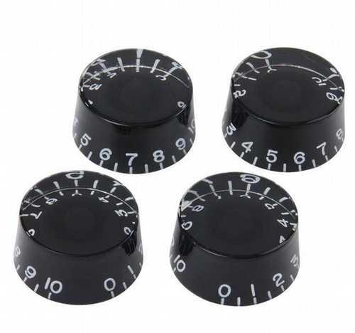 Ручки потенциометра Gibson Speed Knobs Black (USA)