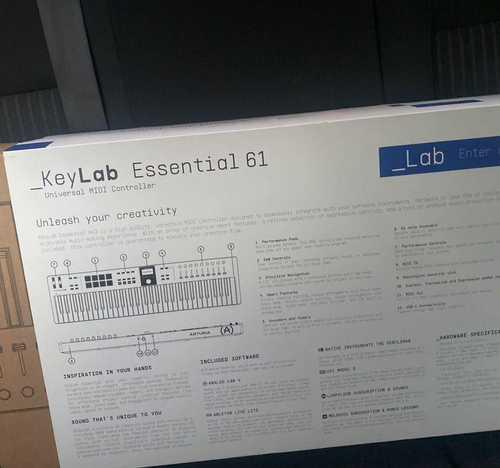 Arturia keylab essential 61 mk3