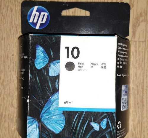 Картридж HP 10 (black) 69мл (C4844A)