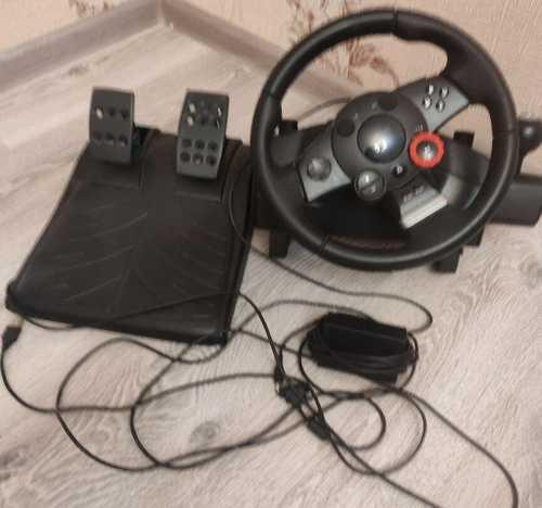 Руль logitech driving force gt