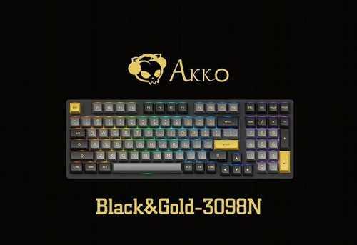 Механическая клавиатура Akko 3098N Black&Gold