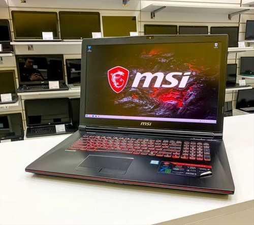 Игровой ноутбук MSI i7/16RAM/GTX/SSD