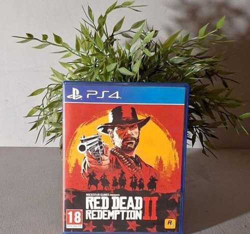 Игра Red dead redemption 2 для ps4 диск