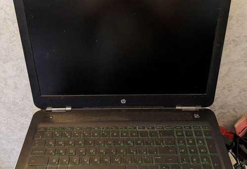 Игровой ноутбук 15.6" HP Pavilion Gaming 15-dp0006ur, 1128 ГБ, Core i5-8300H, RAM 12 ГБ, GeForce GTX 1060 3 ГБ