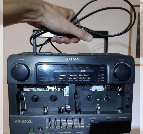 Магнитола Sony CFS-W470s