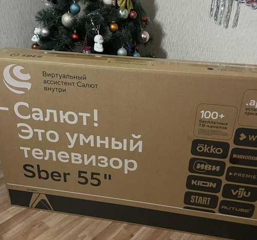 Телевизор sber SDX-55U4127