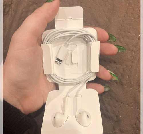 Наушники earpods новые оригинал