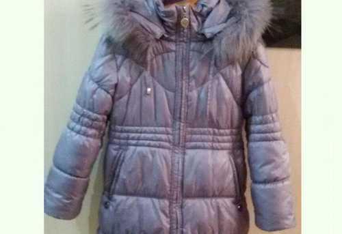 Пальто для девочки зимнее