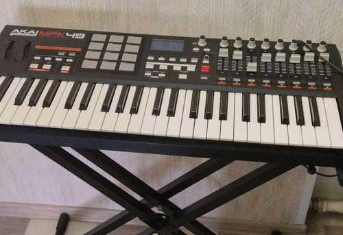 Akai PRO MPK49 USB - миди (midi) клавиатура