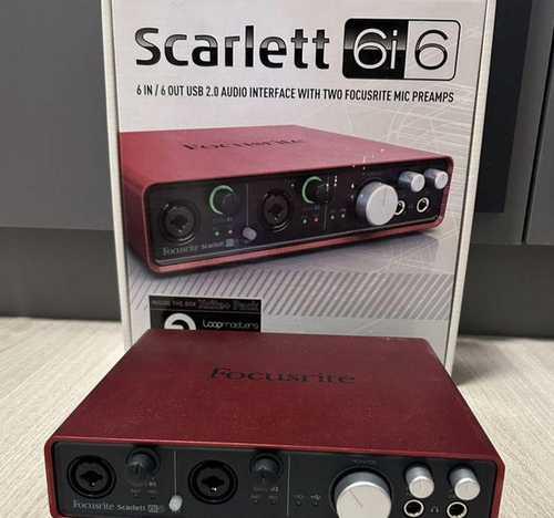 Звуковая карта Focusrite Scarlett 6i6