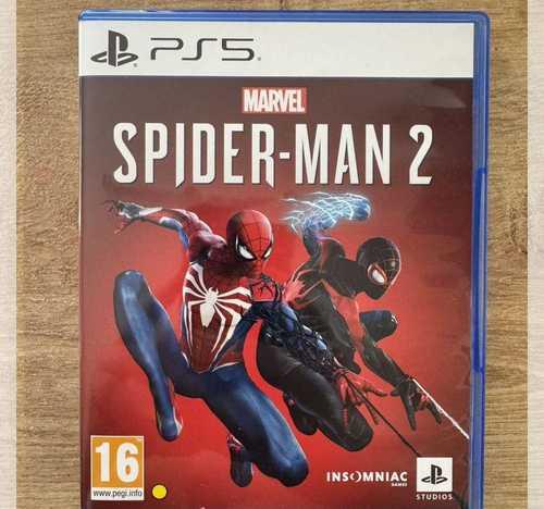 Spider man 2 ps5 диск на русском