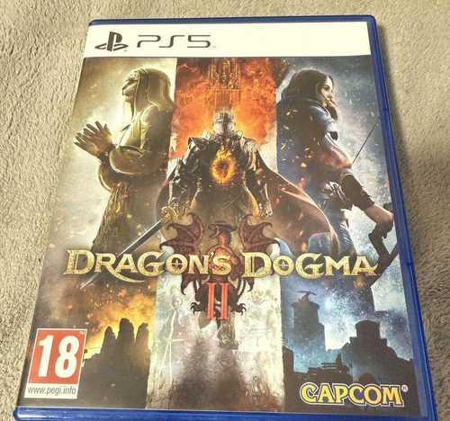 Dragons dogma 2 ps5 диск