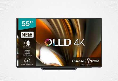 Топовый oled Hisense 55A85H 4К 120Гц в наличии