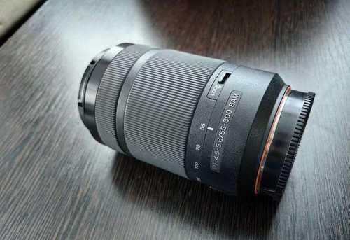 Объектив sony a DT 55-300 SAM