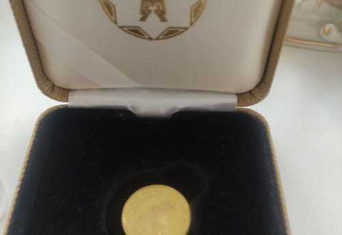 Золотая монета Казахстана Барс 2009г 7,78гр