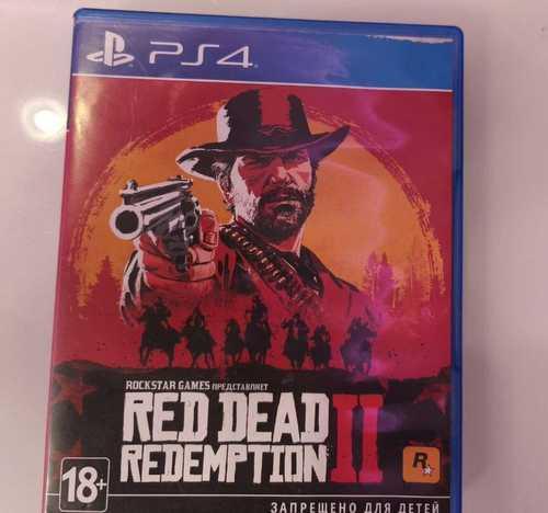 Игра Red Dead Redemption 2 PS4