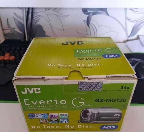 Видеокамера JVC Everio GZ-MG130E 30Gb HDD zoom 34X