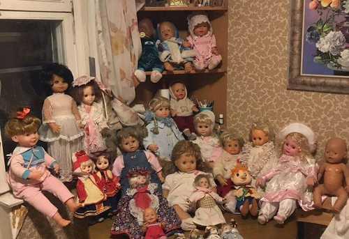 Большая коллекция кукол/куклы