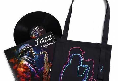 Jazz legends promo с сумкой-шопером для виниловых