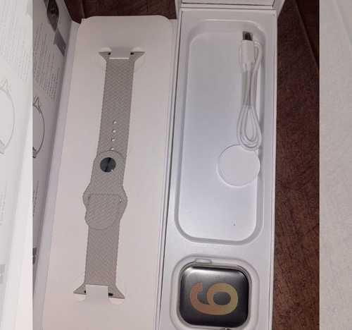 Часы apple watch 9 45 mm silver