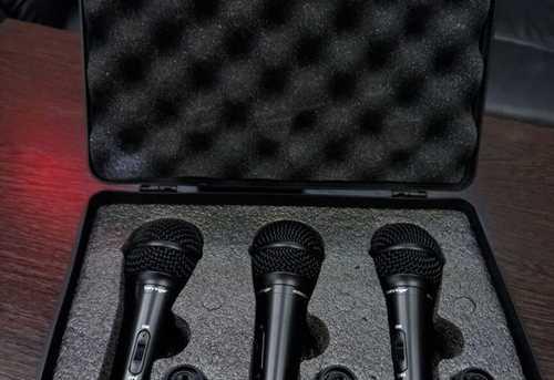 Микрофон динамический (комплект из 3 шт) Behringer