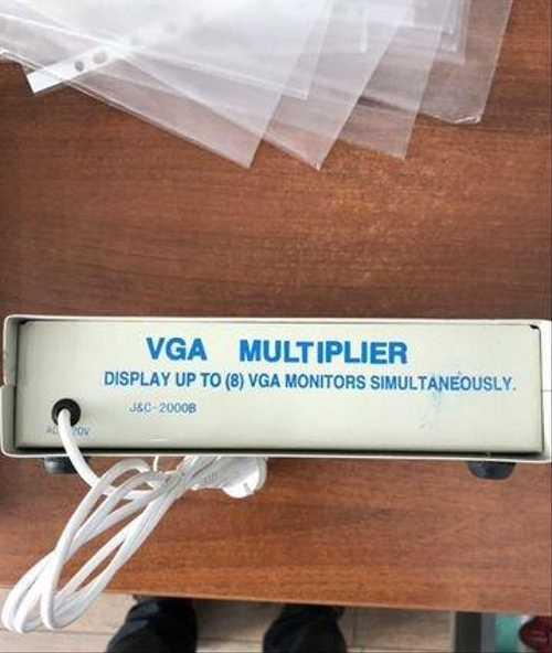 Разветвитель, сплиттер VGA J&C-2000B