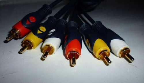 Межблочный кабель 3RCA-3RCA