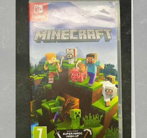 Картридж Minecraft для nintendo switch