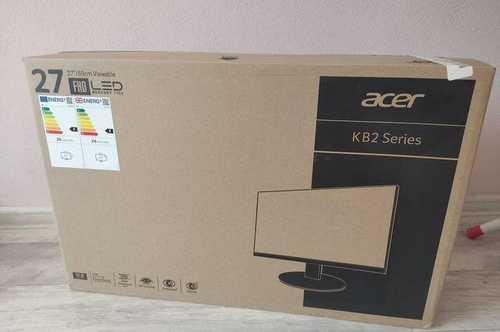 Новый Монитор 27" Acer KB272HLHbi