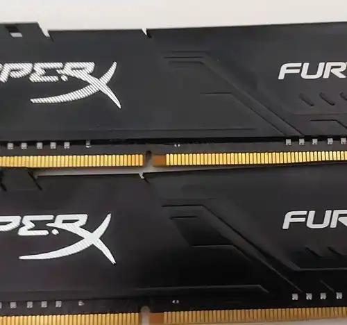 Ddr4 hyperx fury 8x2(16)gb 2666 mhz