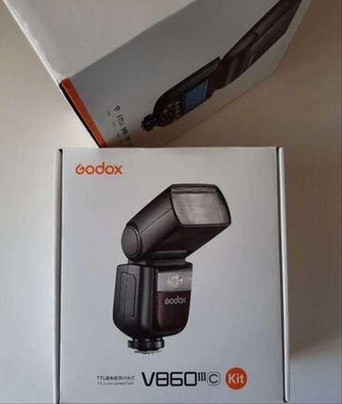 Godox v860iii Canon вспышка Новая в Наличии