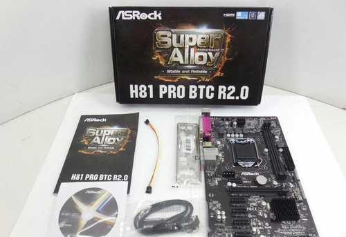 Комплект Asrock h81 pro btc+процессор Intel G3260