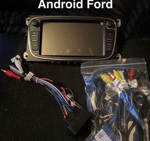 Магнитола 2 din android ford 4/64gb новая