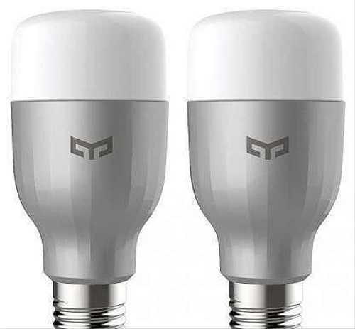 Лампочка умная Xiaomi LED Smart Bulb RGB 2 шт