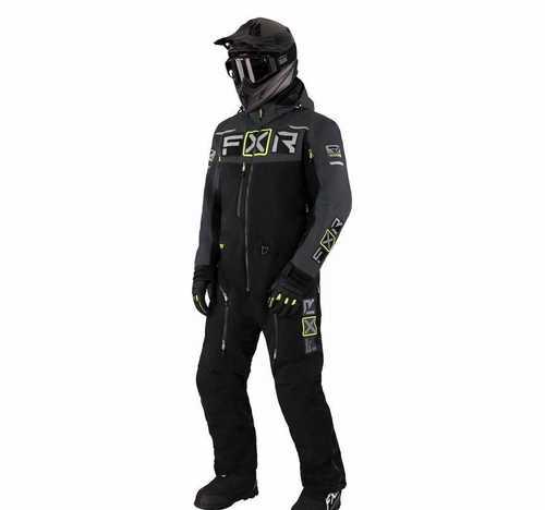 Комбинезон FXR Maverick fast с утепл. black/charco
