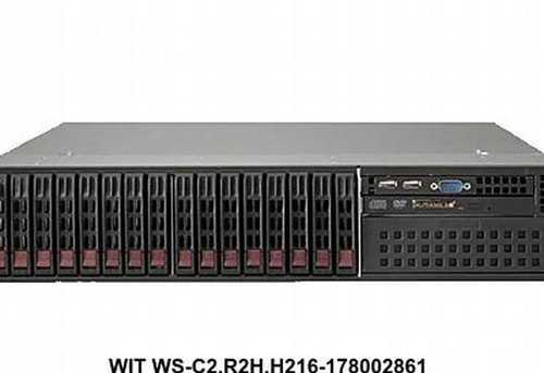 Сервер Supermicro WIT WS-C2.R2H.H216-178002861